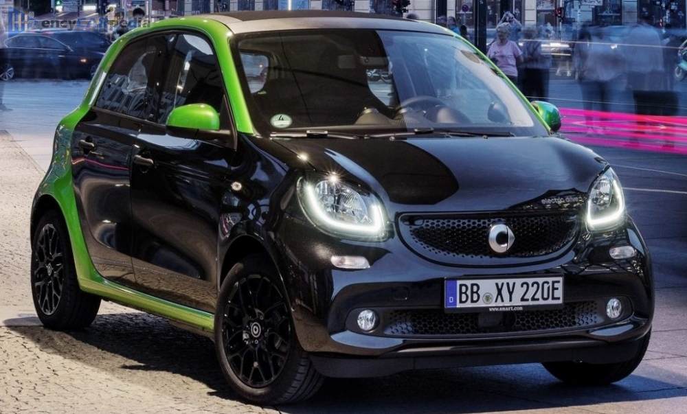 Smart forfour electric drive specs (2017-2019), performance, dimensions ...