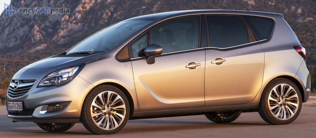 Vauxhall Meriva 1.3 CDTI 95 specs (2014), performance, dimensions ...