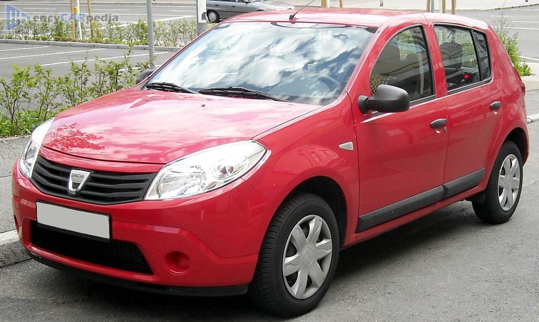 Dacia Sandero 1.4 MPI specs (2008-2011), performance, dimensions ...
