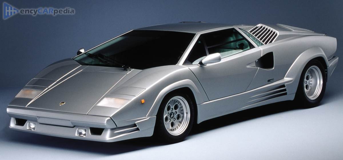 Lamborghini Countach 25th Aniversario specs (1988-1990), performance ...