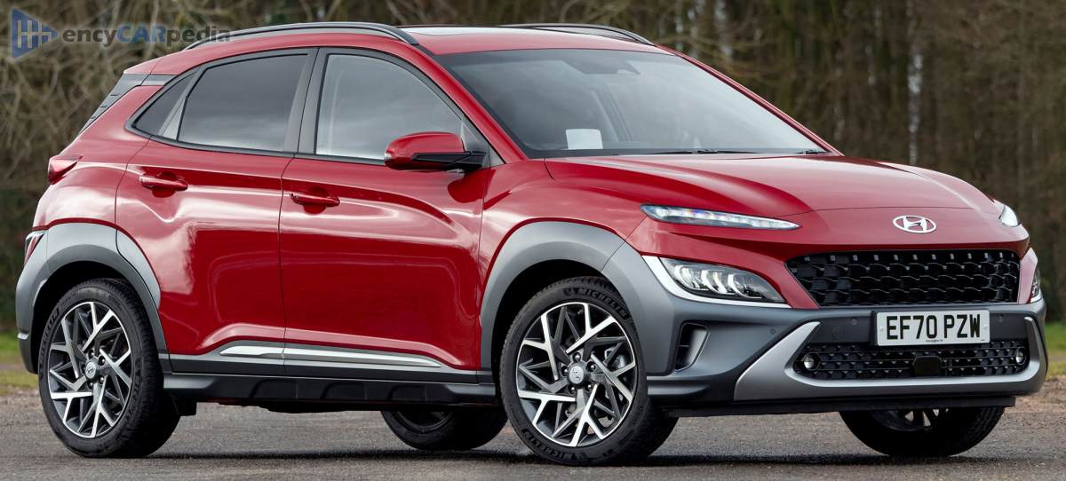 Hyundai KONA 1.0 T-GDI 48v specs (2021-2023), performance, dimensions ...