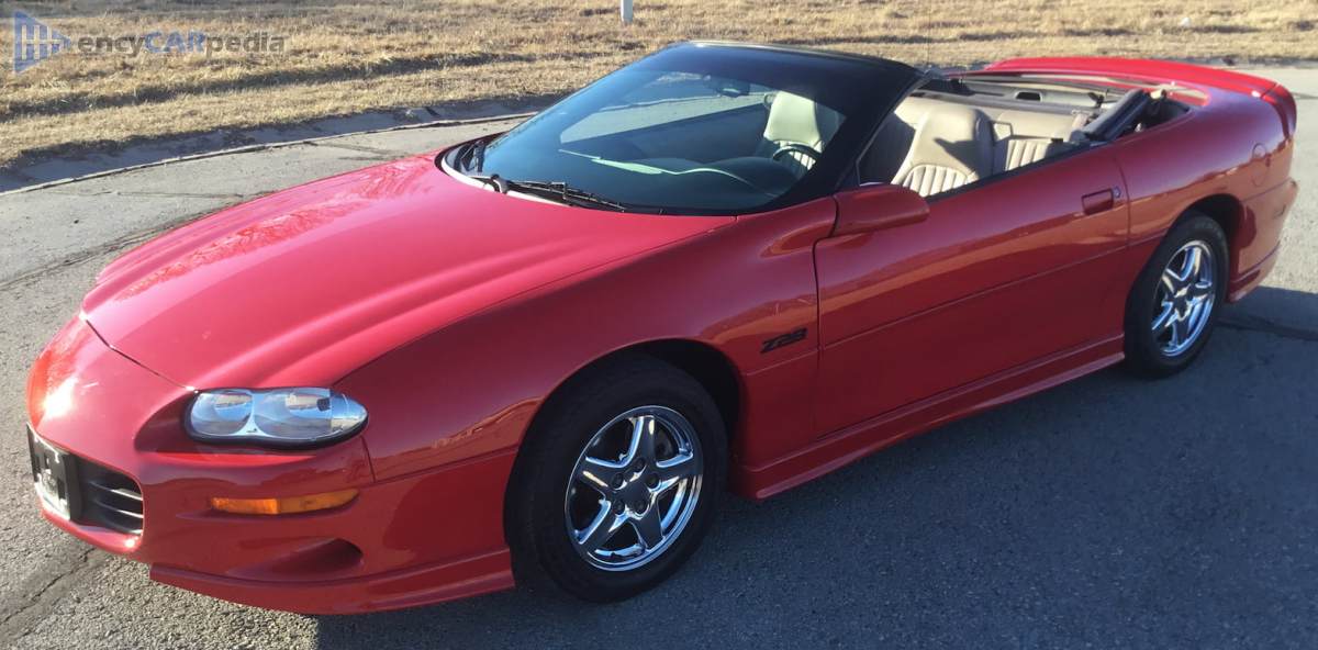 Chevrolet Camaro Z28 Convertible specs (1998-2000), performance ...