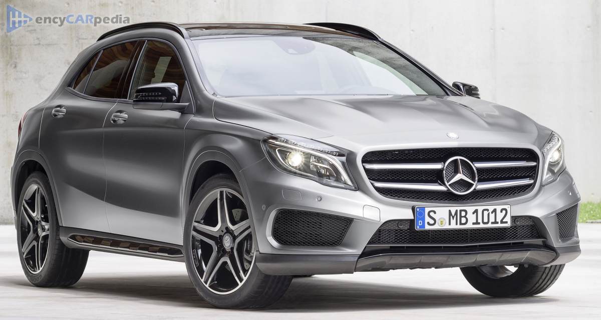 Mercedes GLA 180 (X156) specs (2015-2019): performance, dimensions ...