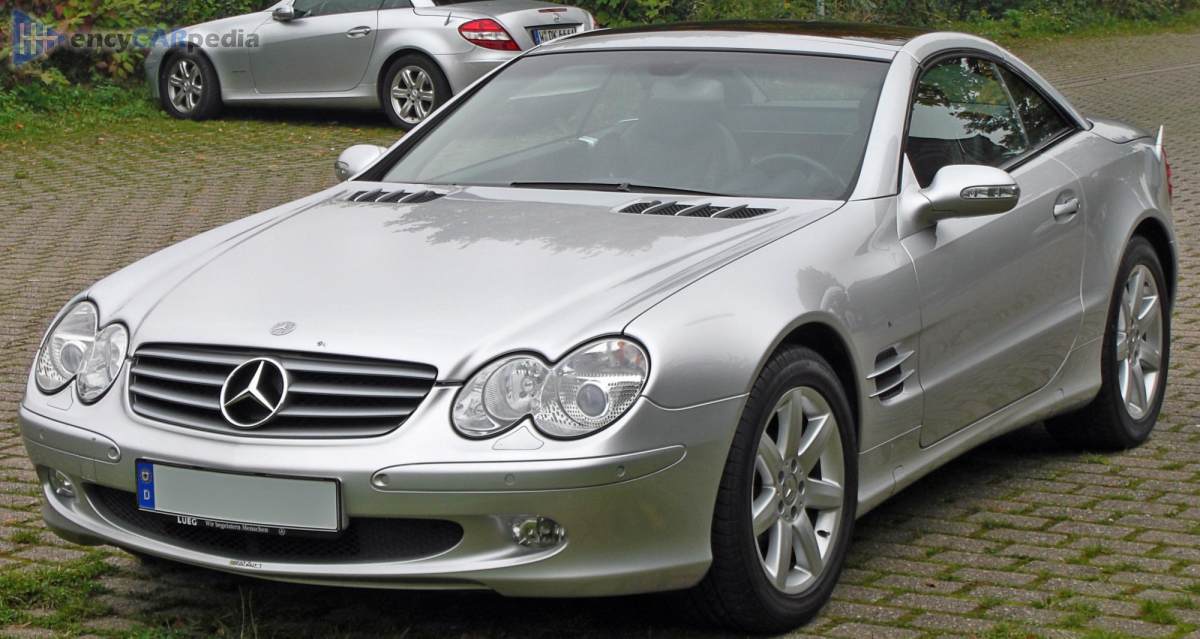 Mercedes SL 350 (R230) specs (2003-2006), performance, dimensions ...