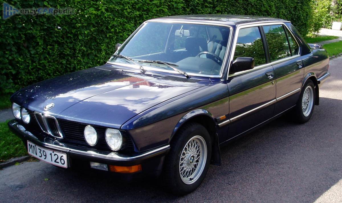 BMW 520i (E28) Ficha Técnicas (1981-1983), rendimiento, dimensiones ...