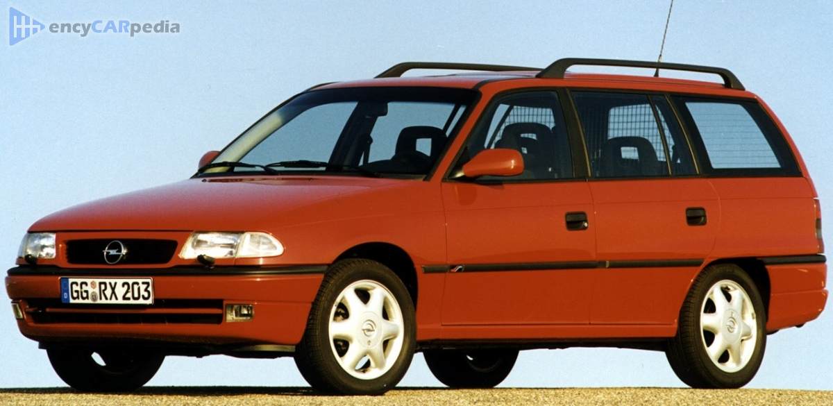 Vauxhall Astra Estate 1.6i specs (1996-1998), performance, dimensions ...