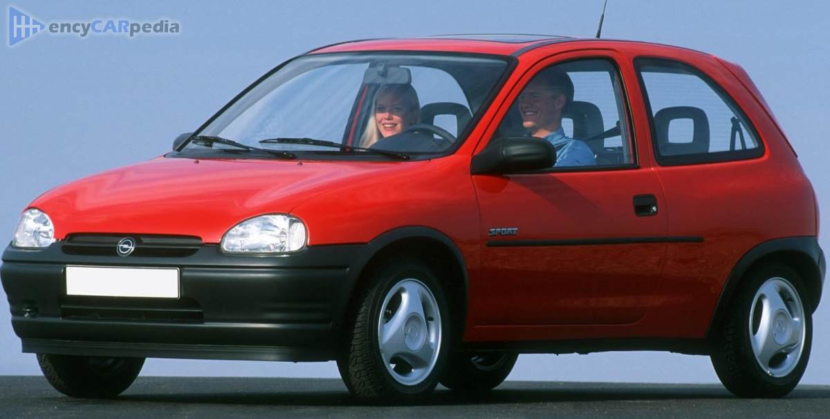 Vauxhall Corsa 1.7D City specs (1996-2000), performance, dimensions ...
