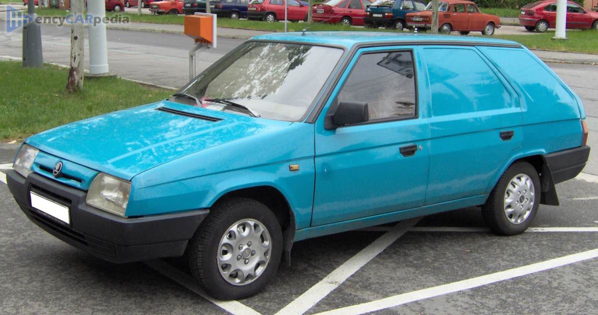 Škoda Forman 136 LXi specs (1994-1995), performance, dimensions ...