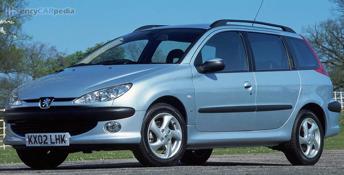 Peugeot 206 SW 135 specs (2002-2006), performance, dimensions ...