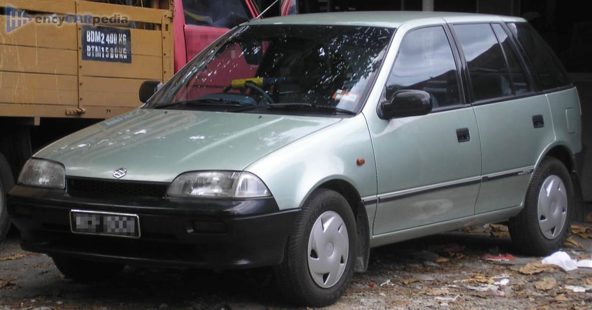Suzuki Swift 1.3 GL 5-door specs (1989-1990), performance, dimensions ...