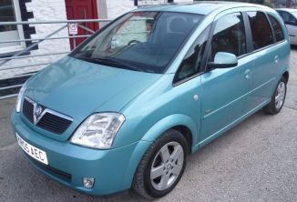 Vauxhall Meriva 1.4 LPG 87 Tech Specs: Top Speed, Power, MPG + All 2009 ...
