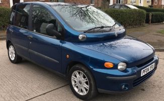 Fiat Multipla 100 16v SX Tech Specs: Top Speed, Power, MPG + More 1999-2004