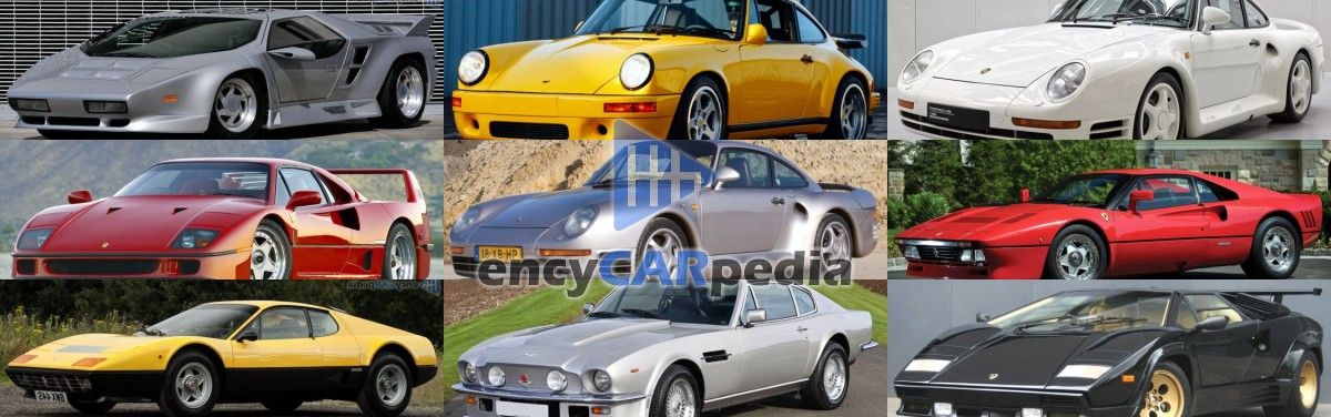 Ranking The 10 Fastest Cars Of The 1980s Hotcars