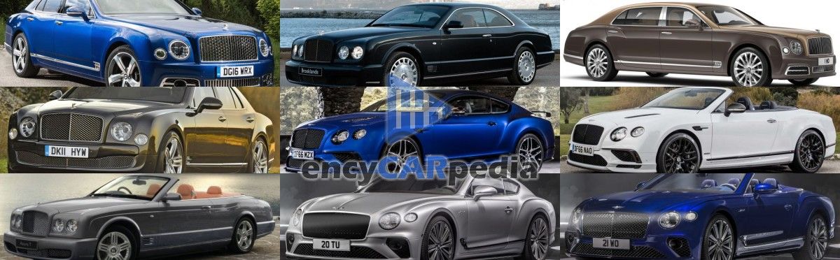 Les voitures Bentley les plus couple au monde Top 20 - encyCARpedia