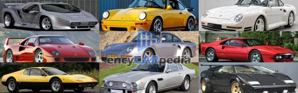 The Fastest Cars From The 1980s Top 20 - encyCARpedia